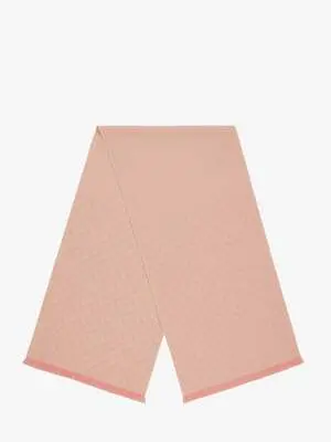Gucci Jacquard Wool Scarf With Gg Motif