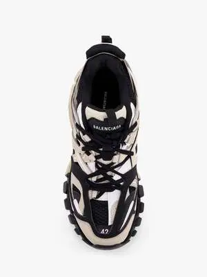 Balenciaga Track Mesh And Rubber Sneakers