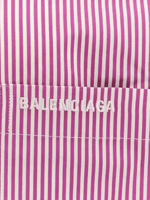 Balenciaga Knotted Cuffs Cotton Shirt