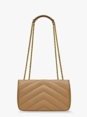 Saint Laurent Loulou Small Leather Shoulder Bag