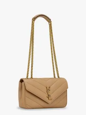 Saint Laurent Loulou Small Leather Shoulder Bag