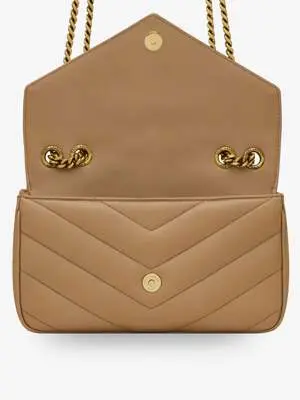 Saint Laurent Loulou Small Leather Shoulder Bag