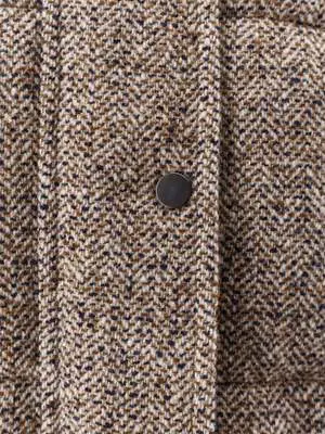 Brunello Cucinelli Reversible Wool And Silk Down Jacket