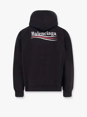 Balenciaga Cotton Sweatshirt With Political Campaign Logo