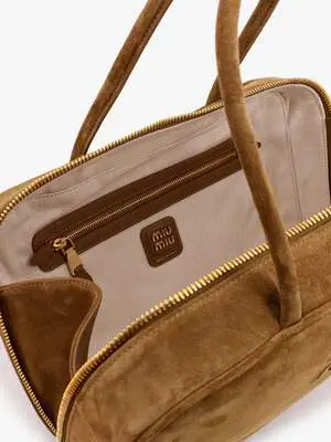 Miu Miu Beau Suede Handbag
