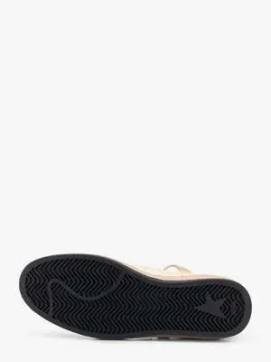 GOLDEN GOOSE Ballstar Suede And Leather Sneakers - Orange