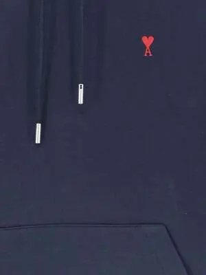AMI Paris Hooded Cotton Sweatshirt