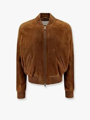 AMI Paris Suede Goatskin Jacket
