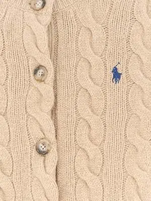 Polo Ralph Lauren Wool And Cashmere Cable-knit Cardigan
