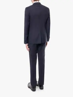 Tagliatore Virgin Wool Tuxedo With Vest
