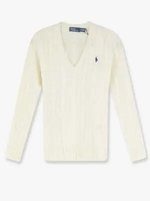 Polo Ralph Lauren Wool And Cashmere Sweater - White