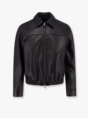 TONYWACK Vintage Leather Jacket - Black