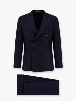 Tagliatore Virgin Wool Super 110's Suit - Blue