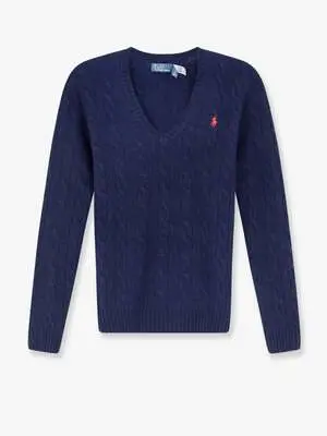 Polo Ralph Lauren Wool And Cashmere Sweater - Blue