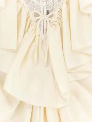 Chloé Silk Jumpsuit With Lace Details