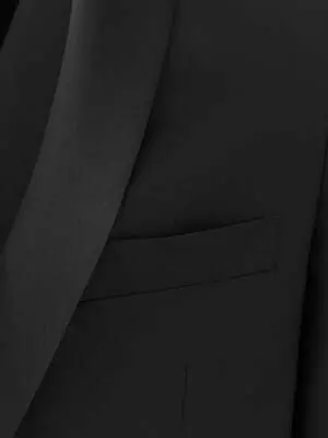 Tagliatore Virgin Wool Tuxedo With Vest