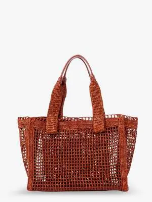 Chloé East/west Summer Banana Raffia Shoulder Bag
