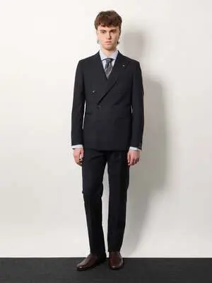 Tagliatore Doublebreasted Virgin Wool Suit