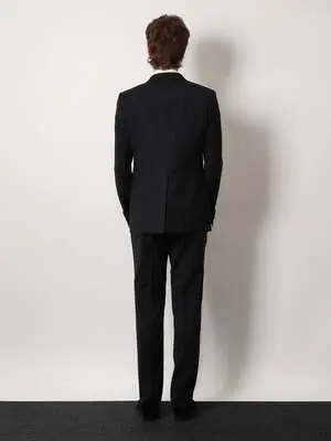 Tagliatore Virgin Wool Tuxedo With Vest