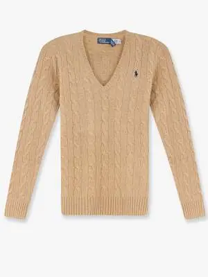 Polo Ralph Lauren Wool And Cashmere Sweater - Beige