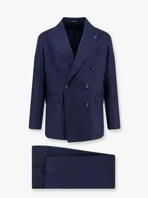 Tagliatore Linen Suit - Blue