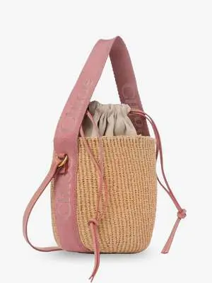 Chloé Woody Raffia Bucket Bag