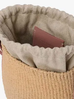 Chloé Woody Raffia Bucket Bag