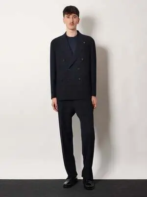 Tagliatore Doublebreasted Stretch Virgin Wool Suit