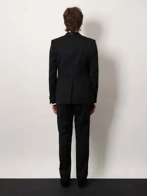 Tagliatore Virgin Wool Tuxedo With Shawl Lapel