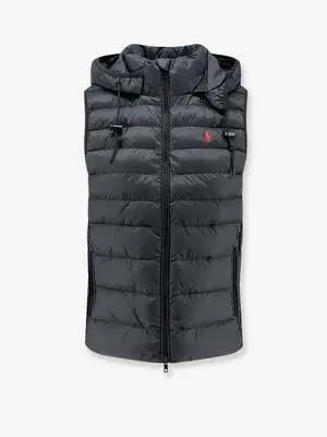 Polo Ralph Lauren Sleeveless Recycled Nylon Down Jacket - Black