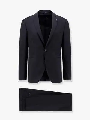 Tagliatore Virgin Wool Suit - Blue