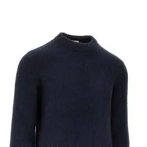 PIACENZA CASHMERE 1733 Cashmere And Silk Blend Ribbed Sweater - Blue