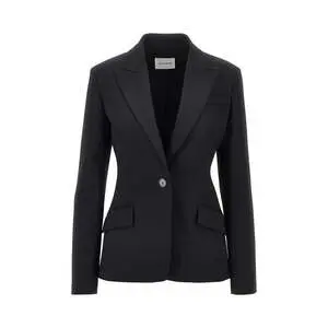 Andamane Gabardine 'bianca' Jacket - Black