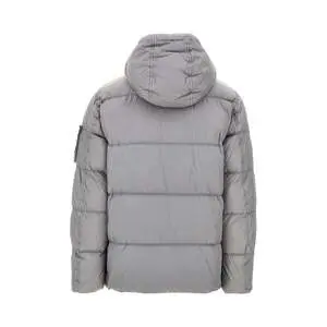 Stone Island Garment Dyed Crinkle Rep Ny Down Jacket - Grey