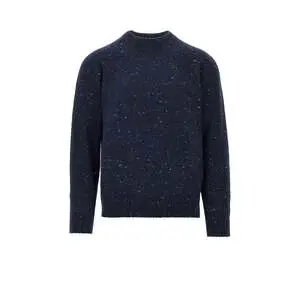 DRUMOHR Wool And Cashmere Blend Knitted Sweater - Blue