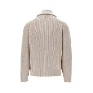DRUMOHR Merino Wool Cardigan With Shawl Collar