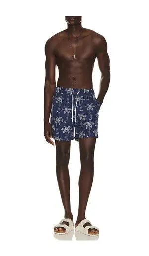 TRUNKS SURF & SWIM CO. Sano 6.5 Swim Short In Multi - Marine