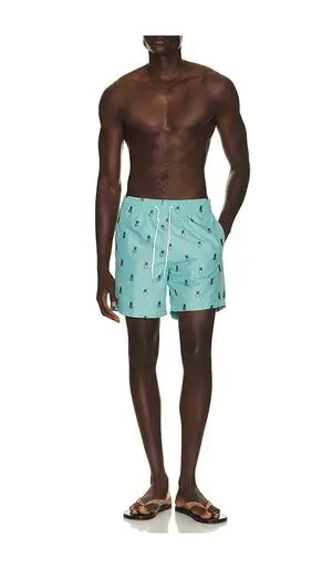 TRUNKS SURF & SWIM CO. Sano 6.5 Swim Short In Green