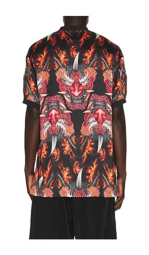 Y3 Satin Oni Jersey In Multi
