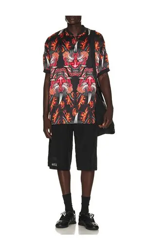 Y3 Satin Oni Jersey In Multi