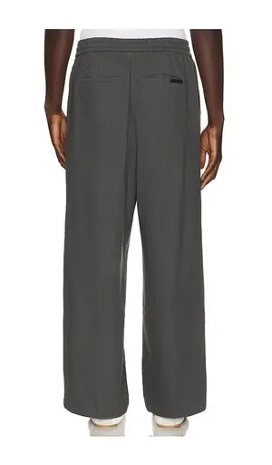 Fear Of God Pleat Front Drawstring Pant In Grey
