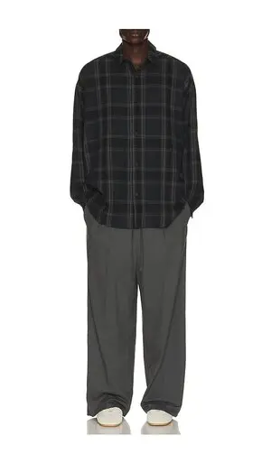 Fear Of God Pleat Front Drawstring Pant In Grey