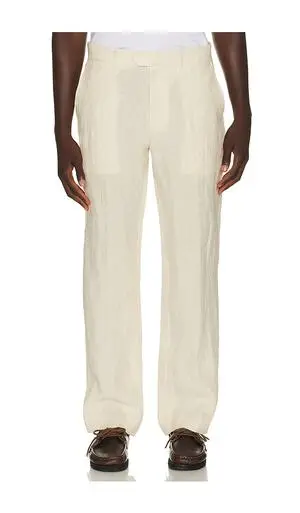 PERCIVAL Tailored Linen Trousers
