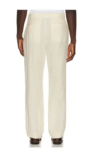 PERCIVAL Tailored Linen Trousers
