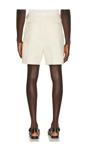 PERCIVAL Blake Double Pleated Shorts