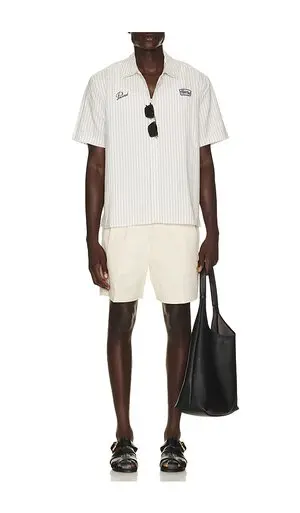 PERCIVAL Blake Double Pleated Shorts