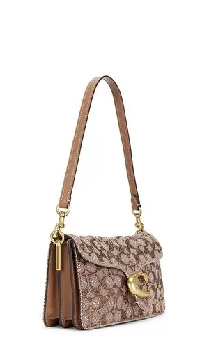 COACH Crystal Signature Soft Tabby 26 Shoulder Bag