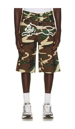 ICECREAM Icee Twill Short In Green