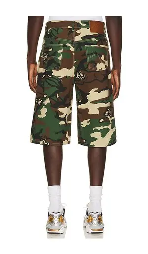 ICECREAM Icee Twill Short In Green