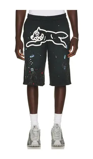 ICECREAM Milk Shake Terry Shorts In Grey